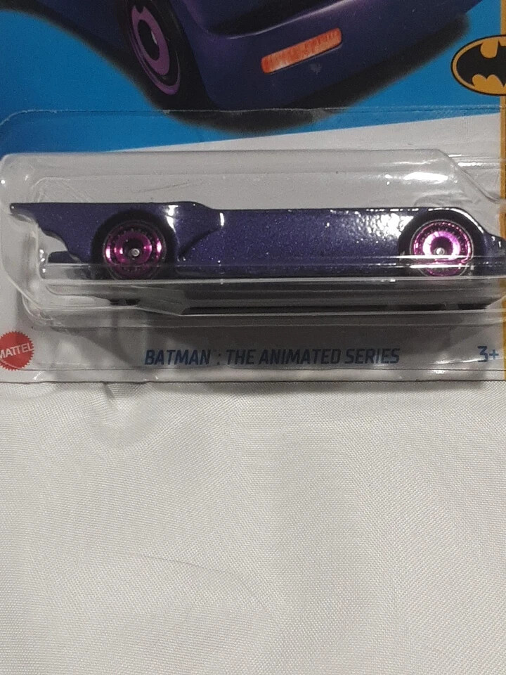 2021 Mattel Hot Wheels Batman Animated Series The Batmobile Purple ...