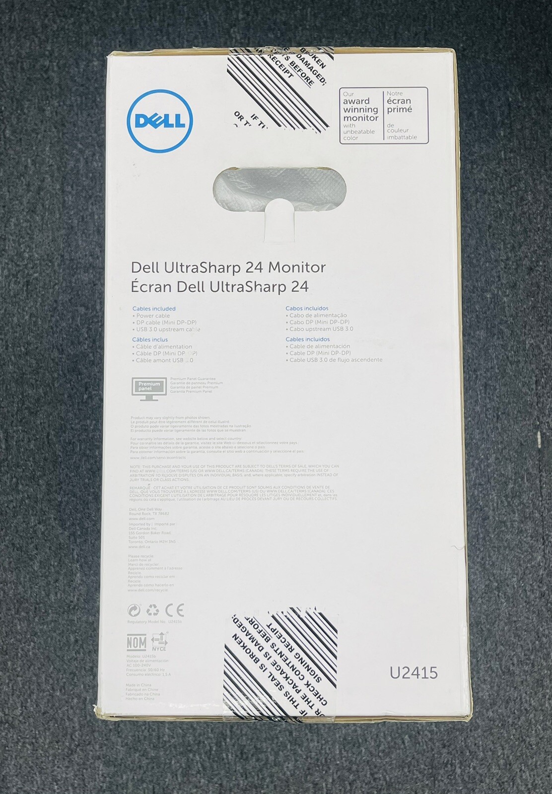 Dell UltraSharp U2415 24in Widescreen IPS LCD Monitor for sale online ...