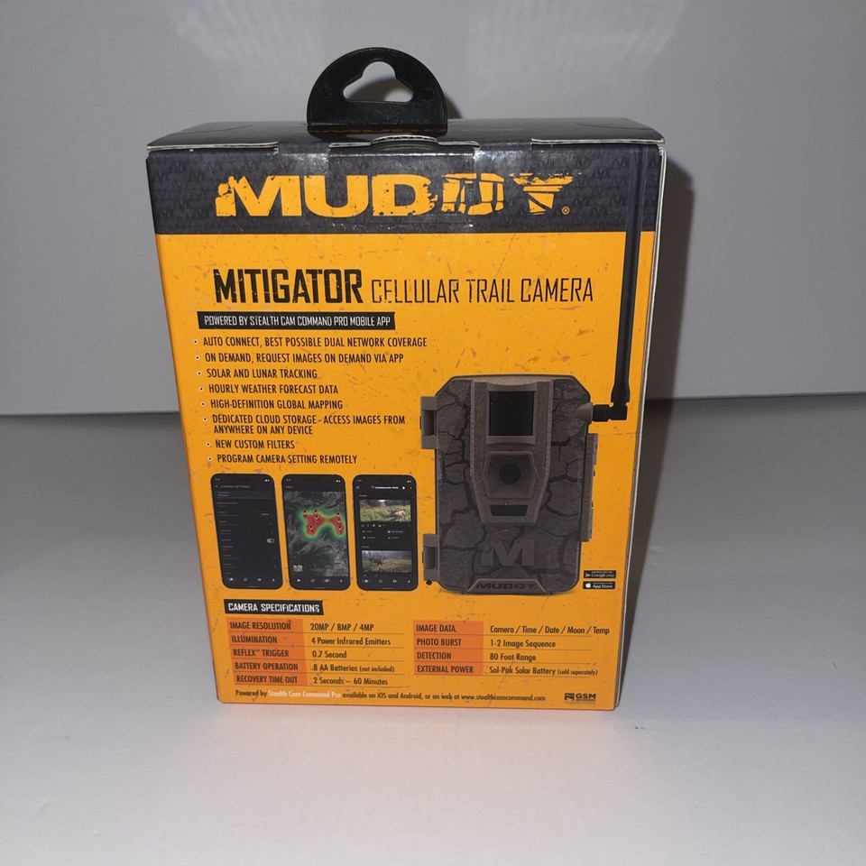 NEW Muddy MITIGATOR 20MP 80ft Cellular Trail Camera MUD-MTGTR | eBay