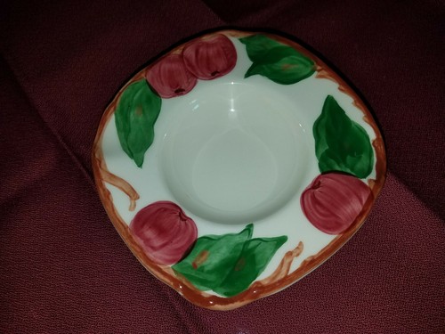 Franciscan Apple Small Square Ashtray / Great Piece / Flying 'F ...