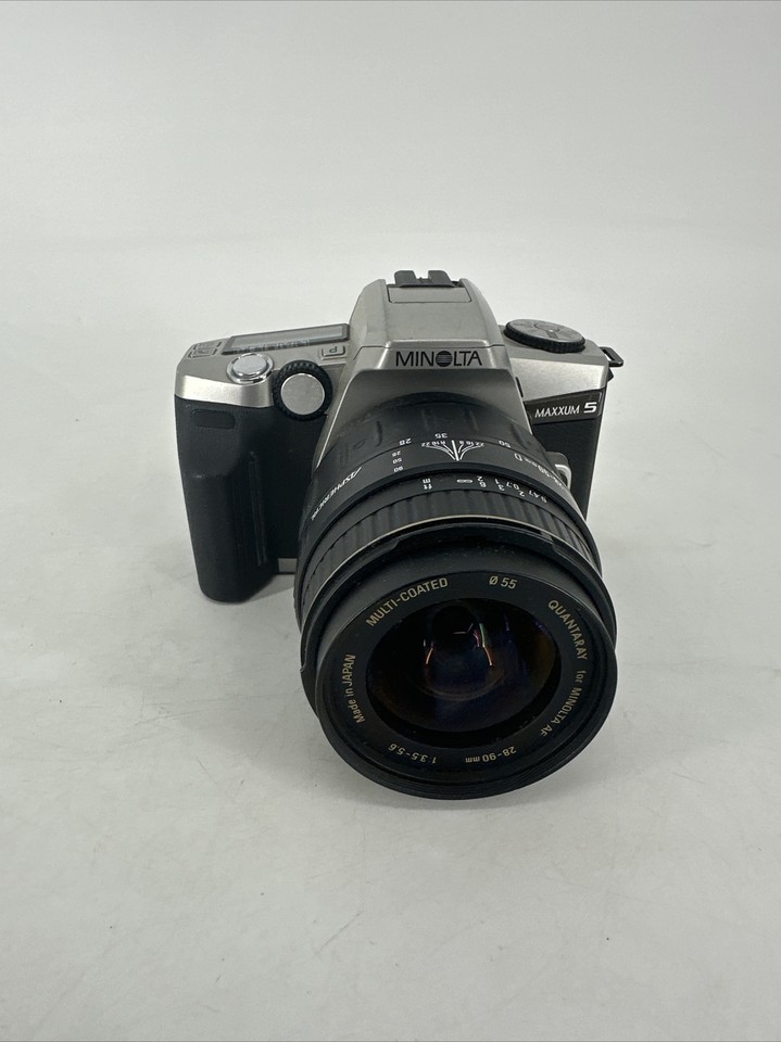 Minolta Maxxum 5 Autofocus 35mm SLR Camera w/ Minolta AF 28-90 mm Lens ...