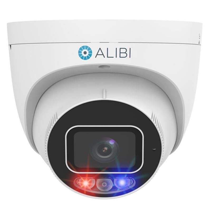 Alibi 8 Channel NVR with 2TB HDD and (6) 8MP performance Turret cameras ...