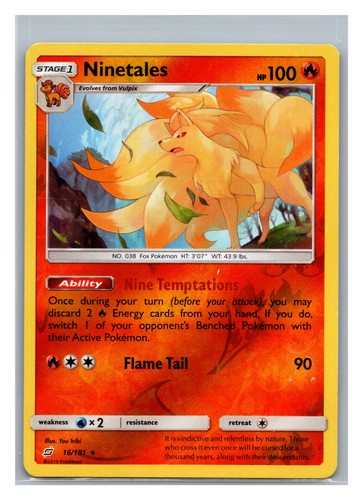 SM - Team Up #16/181 Ninetales - REVERSE HOLO | eBay