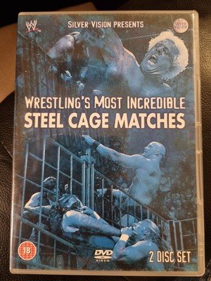 WWE/WWF Wrestling's Most Incredible Steel Cage Matches 2 Disc Set ...
