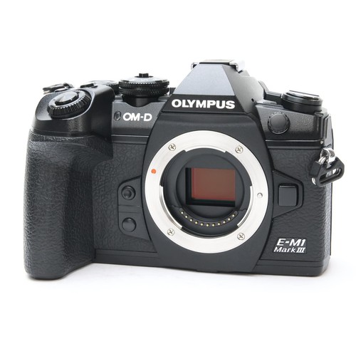 OLYMPUS OM-D E-M1 Mark III Body Black Shutter Count 85020 4545350053000 ...