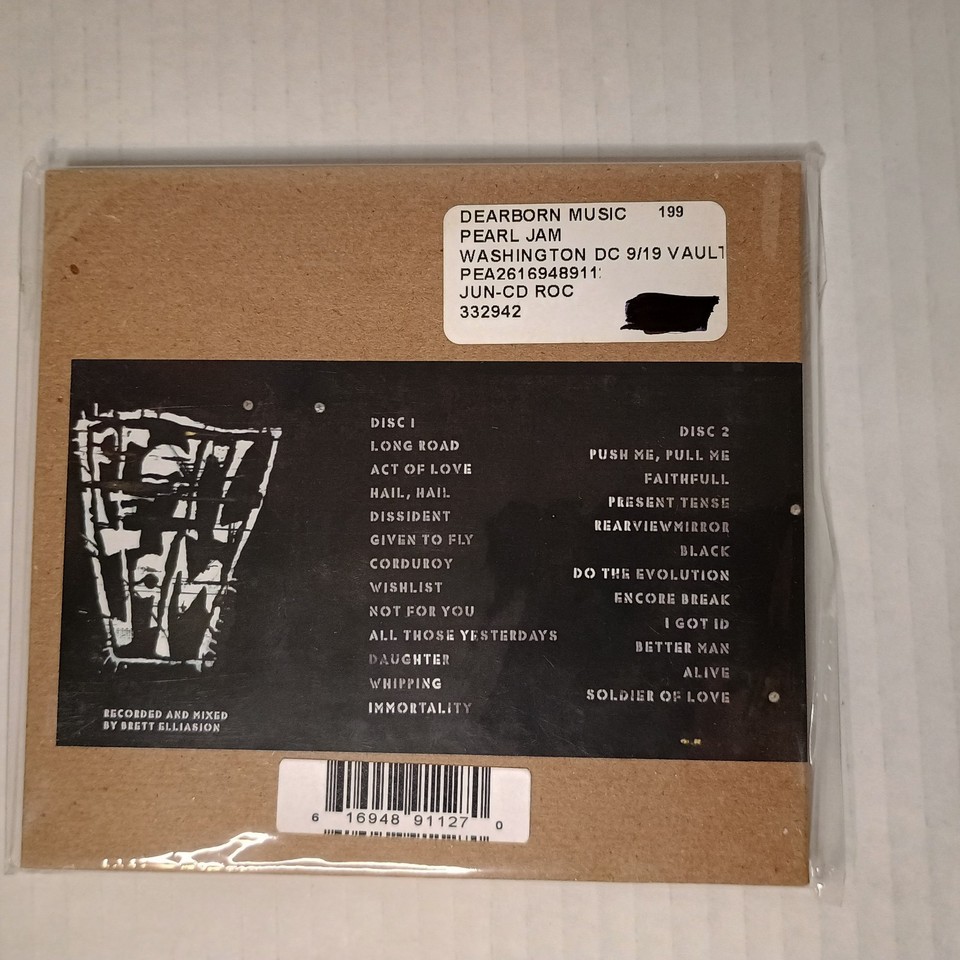 Pearl Jam - Official Bootleg CD Sale. New. You Pick. | eBay