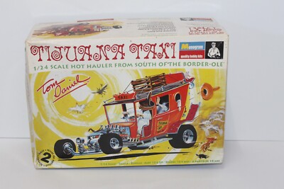 MONOGRAM TIJANA TAXI 1:24 SCALE MODEL KIT (2009) OPENED COMPLETE | eBay