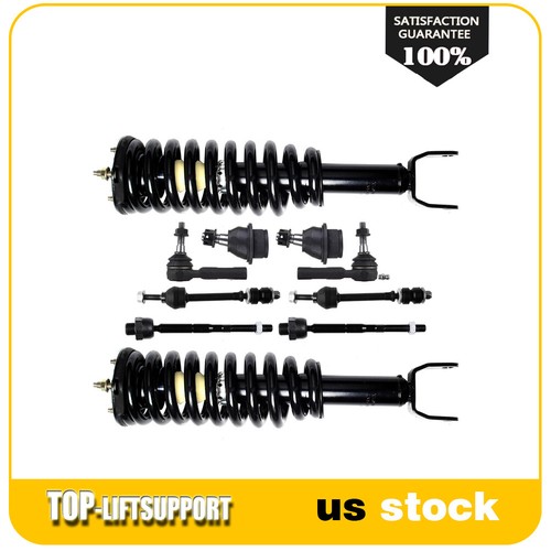 Front Struts Tie Rods Lower Ball Joint Stabilizer For 06-09 Mitsubishi ...