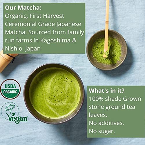 KENKO Matcha Green Tea Powder [USDA Organic] Highest Ceremonial Grade, Authen... | eBay
