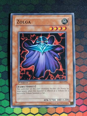 Zolga DCR-079 1st Edition Common Yugioh | eBay