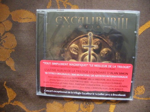 CD ALAN SIMON - Excalibur III (The Origins) 2012 NEUF SOUS BLISTER (8 ...