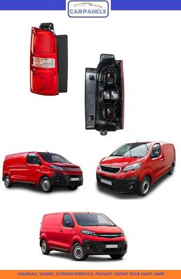 CITROEN DISPATCH REAR LIGHT LAMP 2016 ON LEFT PASSENGER SIDE NEW ...