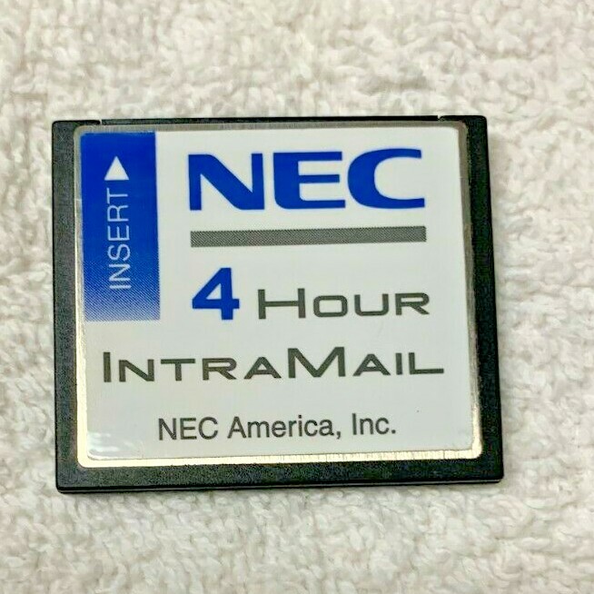 NEC 4-port, 4-hour Intramail Voicemail card (80064) | eBay