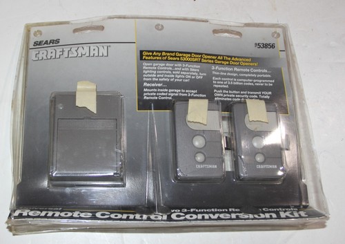 Craftsman Sears Remote Control Conversion Kit 53856 for Garage Door ...