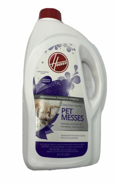 Hoover Max Deep Cleaning Carpet Shampoo / Solution for Pets, 64 oz ...