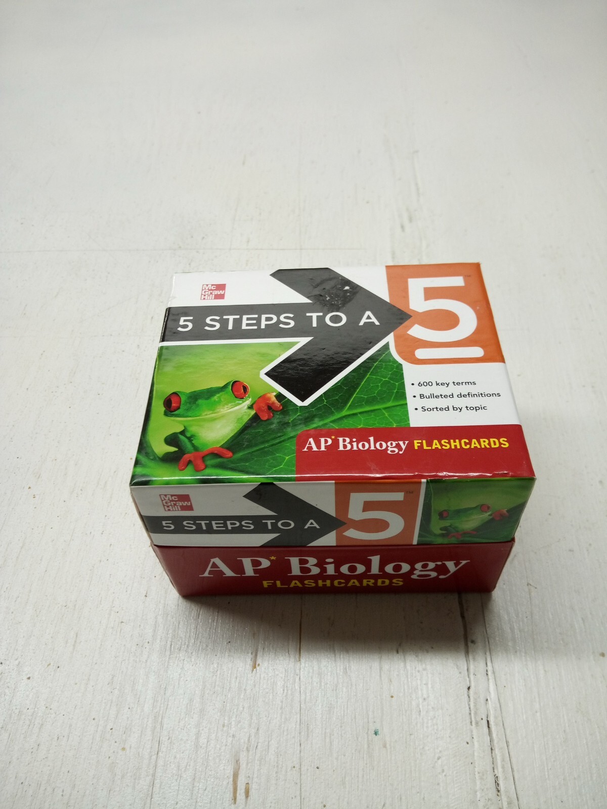 5 Steps to a 5 AP Biology Flashcards McGraw Hill | eBay