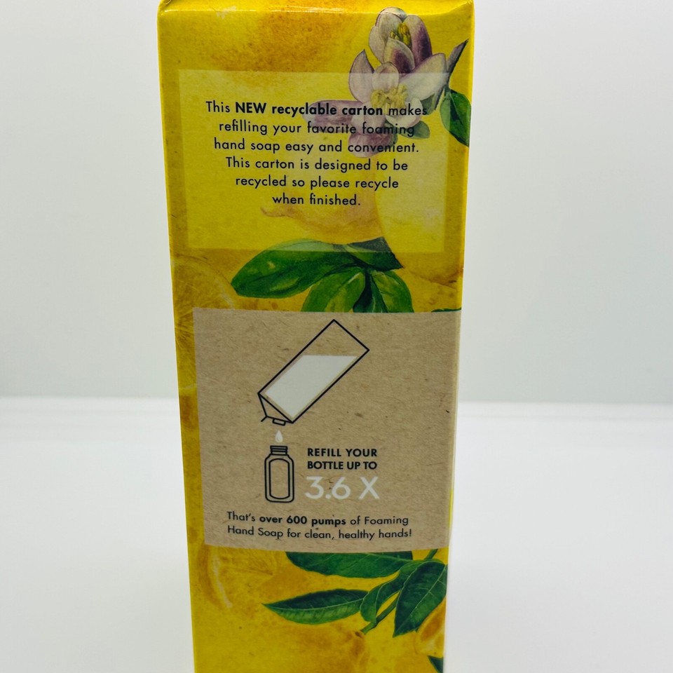 Bath & Body Works KITCHEN LEMON Gentle Clean Foaming Hand Soap Refill ...