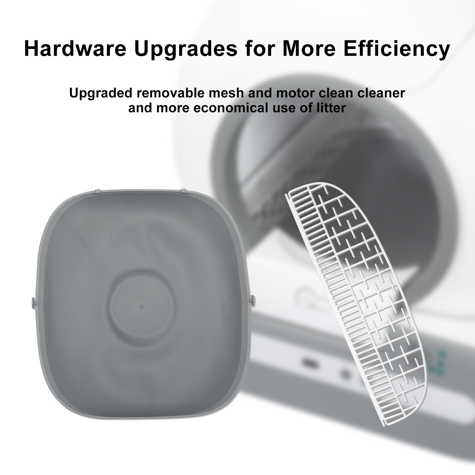 DOEL Automatic Self-Cleaning Cat Litter Box 65L APP Control with Cat ...