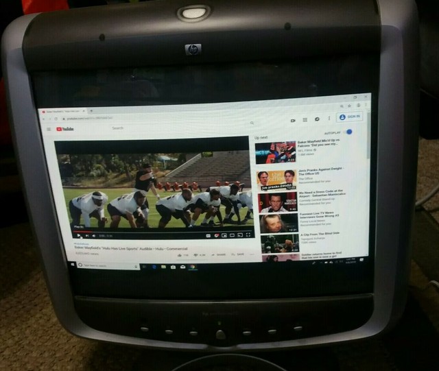 Vintage Gaming Hewlett Packard HP P1283a Pavilion Mx70 CRT Computer ...