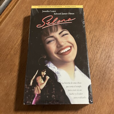 Sealed Selena VHS 1998 Jennifer Lopez Edward Spanish Version Biography ...