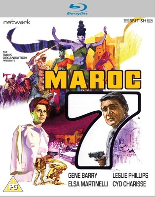 Maroc 7 (Blu-ray) Gene Barry Elsa Martinelli Leslie Phillips Cyd ...