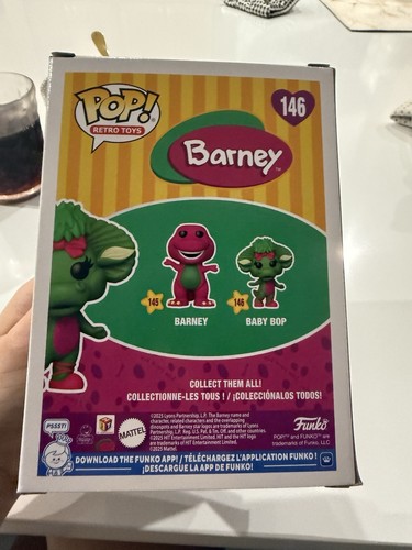 FUNKO POP RETRO TOYS BARNEY BABY BOP 146 | eBay