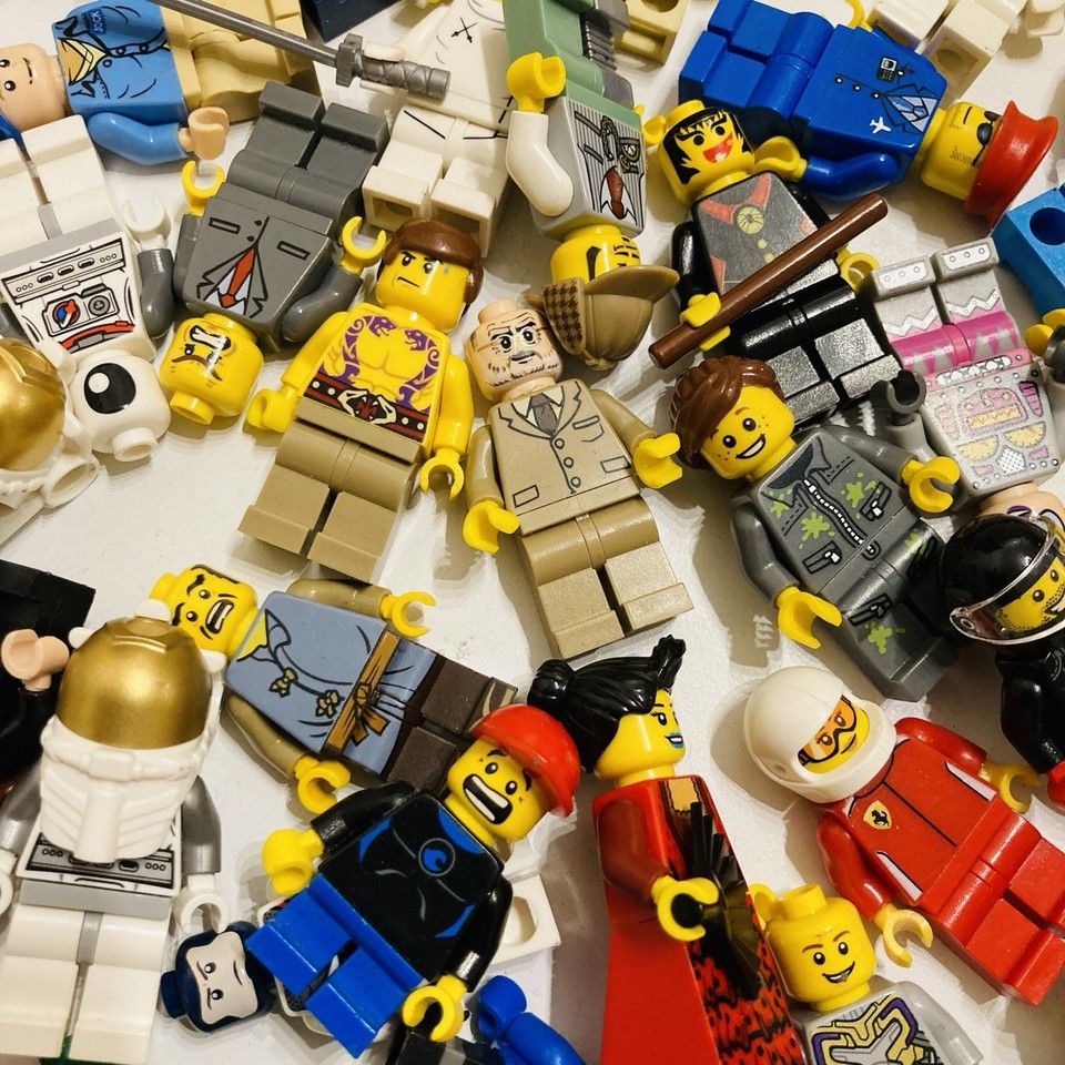 LEGO Mini Figures - Job Lot Bundle - Genuine Original Very Good (ref28 ...