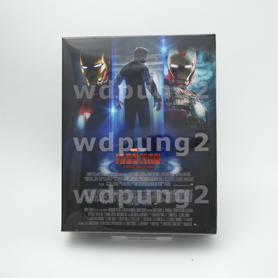 Iron Man - 3 Movie Collection - BLU-RAY Trilogy Box Set | eBay
