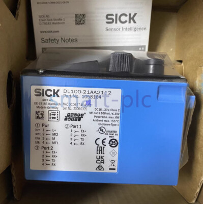 1PCS New SICK Remote Distance Sensor DL100-21AA2112 1058164 In Box ...