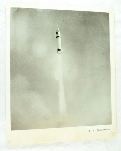 1950's-60's US Army ICBM Missile Rocket Promotional Real Photo Original ...