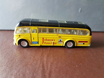 Superior Johnson's Potato Crisps Diecast Bus SS5856 Working Door & Pull ...