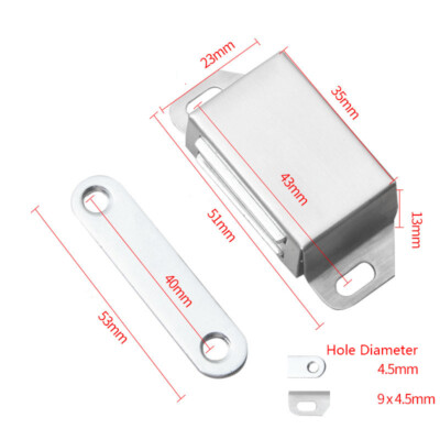 Cabinet Magnet Latches Stainless Steel Magnetic Catch for Cupboard ...