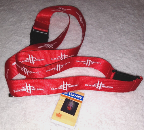 Houston Rockets NBA Red Lanyard Aminco NWT Basketball Team Sports | eBay