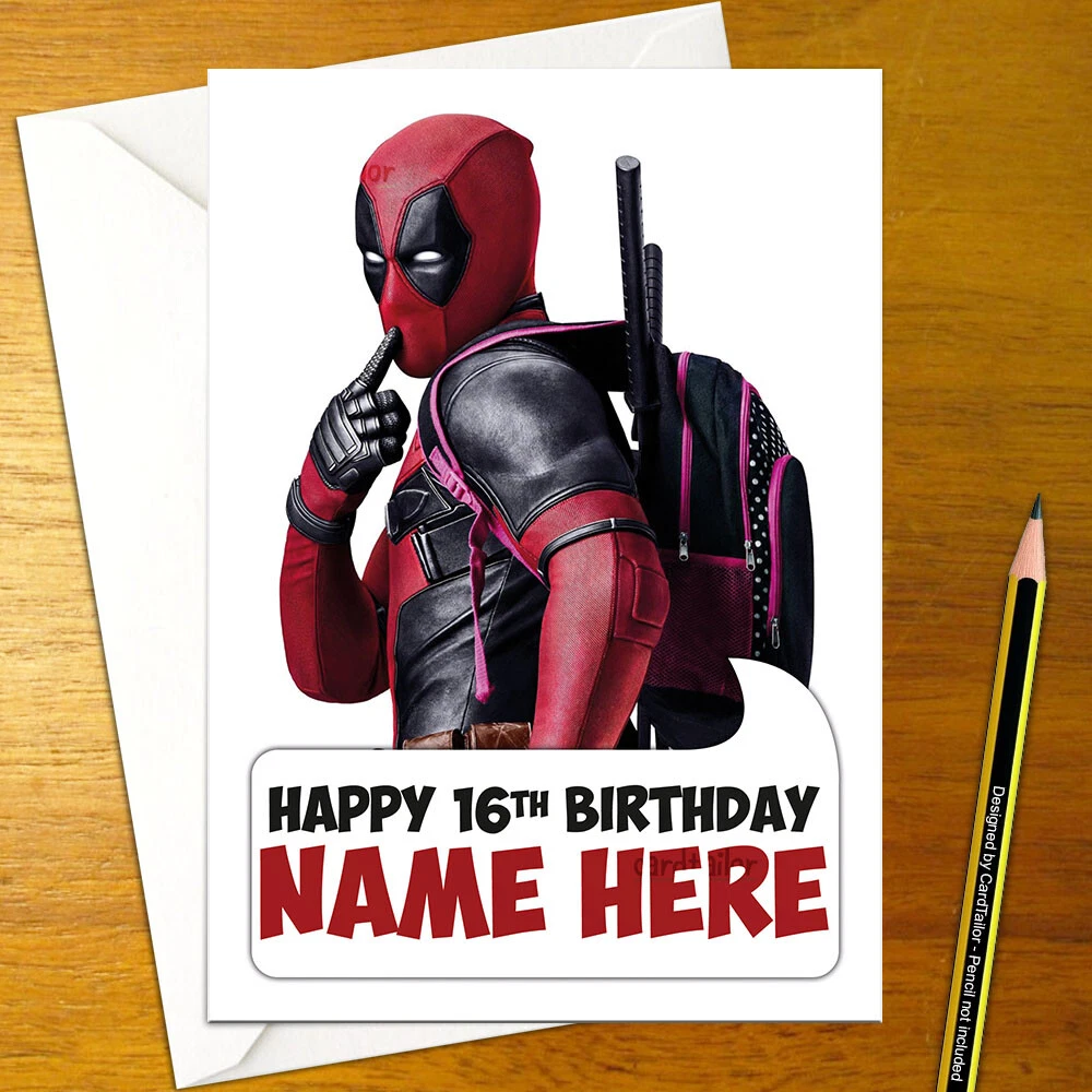 Deadpool Happy Birthday