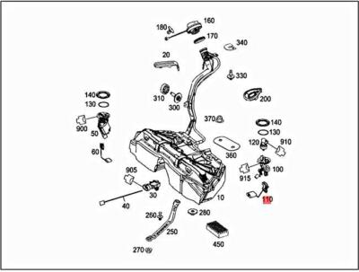 Genuine MERCEDES BBDC A207 C204 C207 C218 Sender unit 2045400917 | eBay