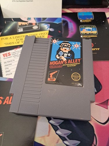HOGAN'S ALLEY Nintendo NES Game Complete In Box 100% Authentic! | eBay