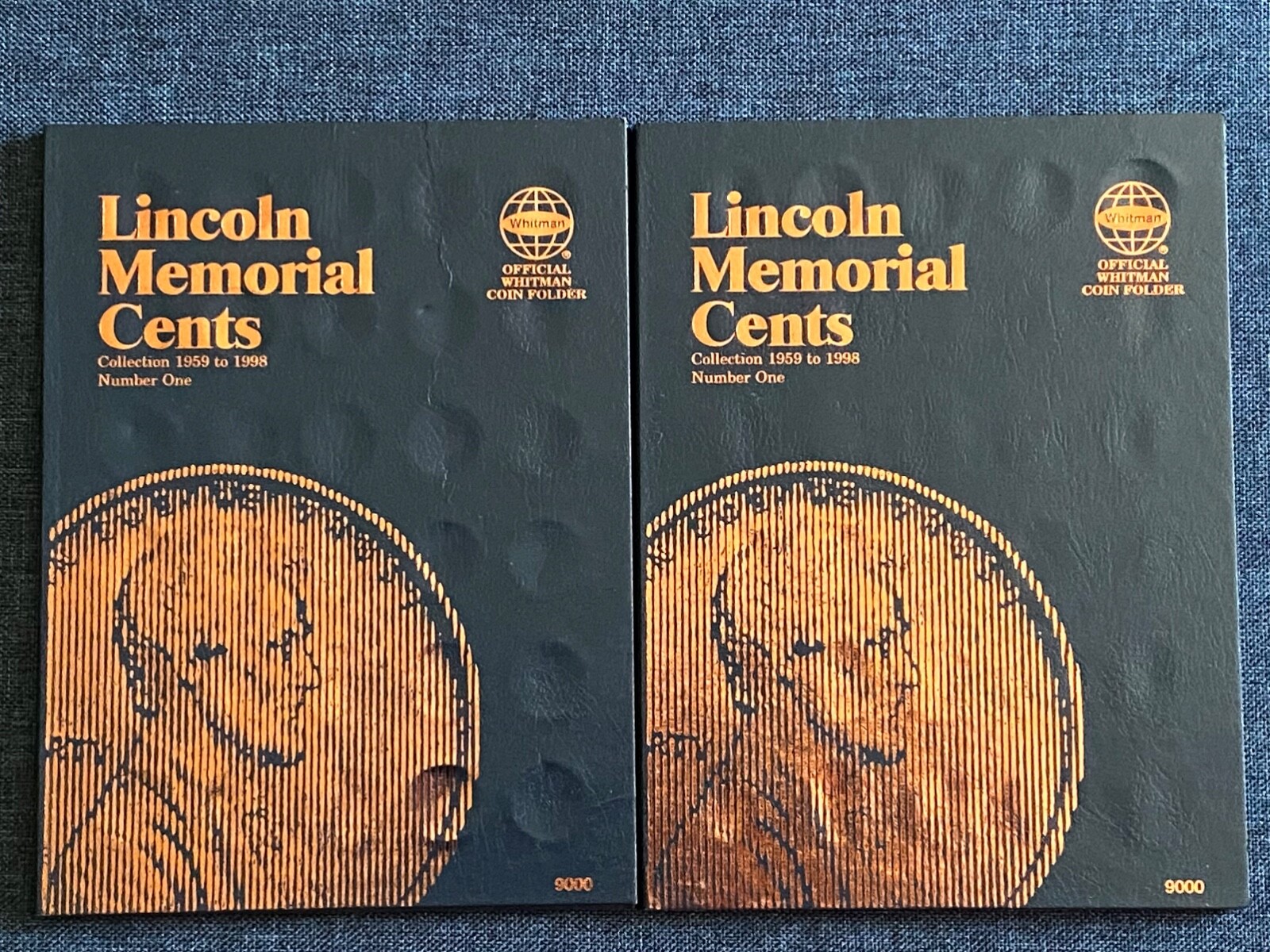 Whitman Lincoln Memorial Cents #1 1959-1998 Coin Folder, Penny Album ...