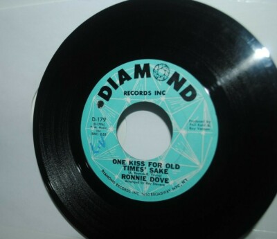 Ronnie Dove, One Kiss for Old Times' Sake / Bluebird, 45 rpm record, VG ...