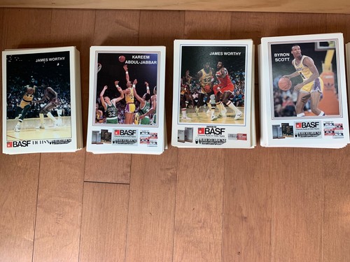 BASF Laker Card NM Lot (Kareem, Worthy, Scott) 600 Cards Total | eBay