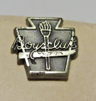 Vintage Boys Club Lapel Pin Torch Logo Screw Back #JL3-36 | eBay