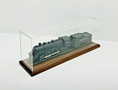 42" O Scale Model Train Display Case, Walnut Base | eBay