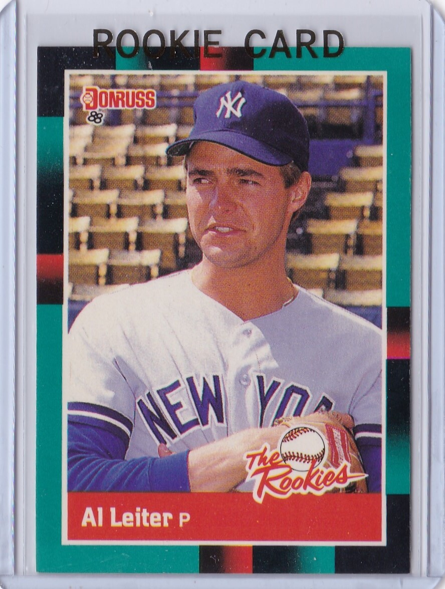 1988 Donruss "The Rookies" Al Leiter Rookie Card RC #27 (Mint) | eBay