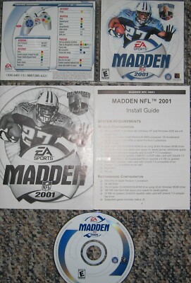 Madden NFL 2001 (PC, 2000) 14633141368 | eBay