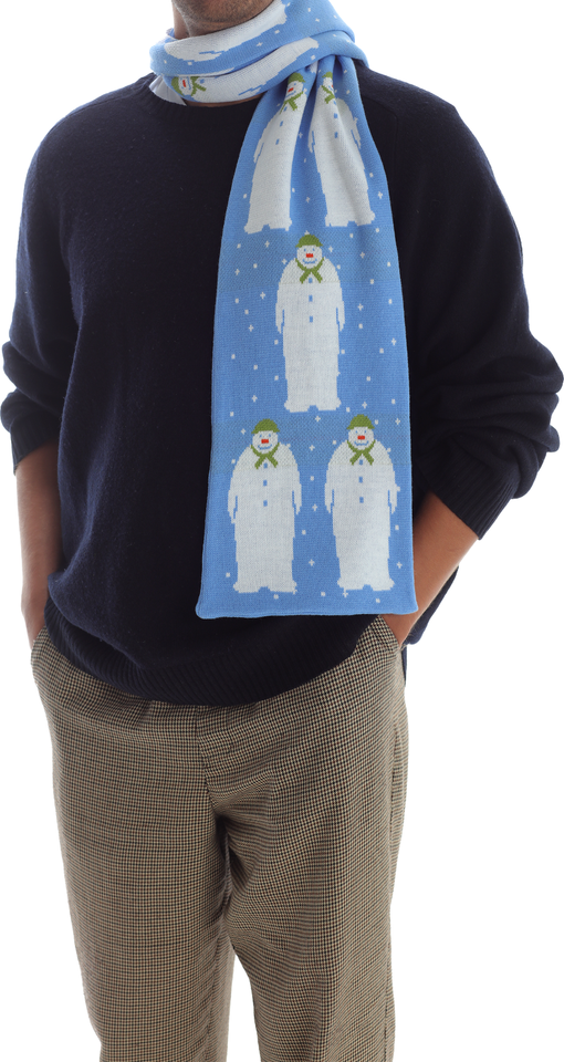 Raymond Briggs' The Snowman Scarf | David Bowie Snowman Scarf | eBay UK