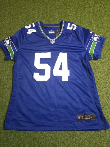 Nike Women's Bobby Wagner Seattle Seahawks Throwback Royal Jersey Size ...