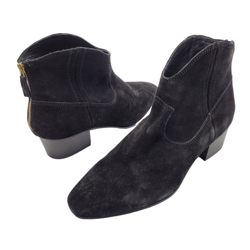 SAS Dylan Genuine Leather suede Ankle Boots booties womens Size 10 ...