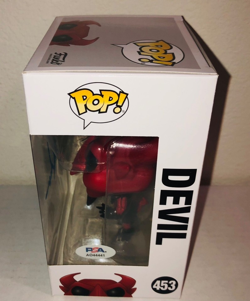 Greg Proops Disney Nightmare Before Christmas Devil #453 Signed Funko ...