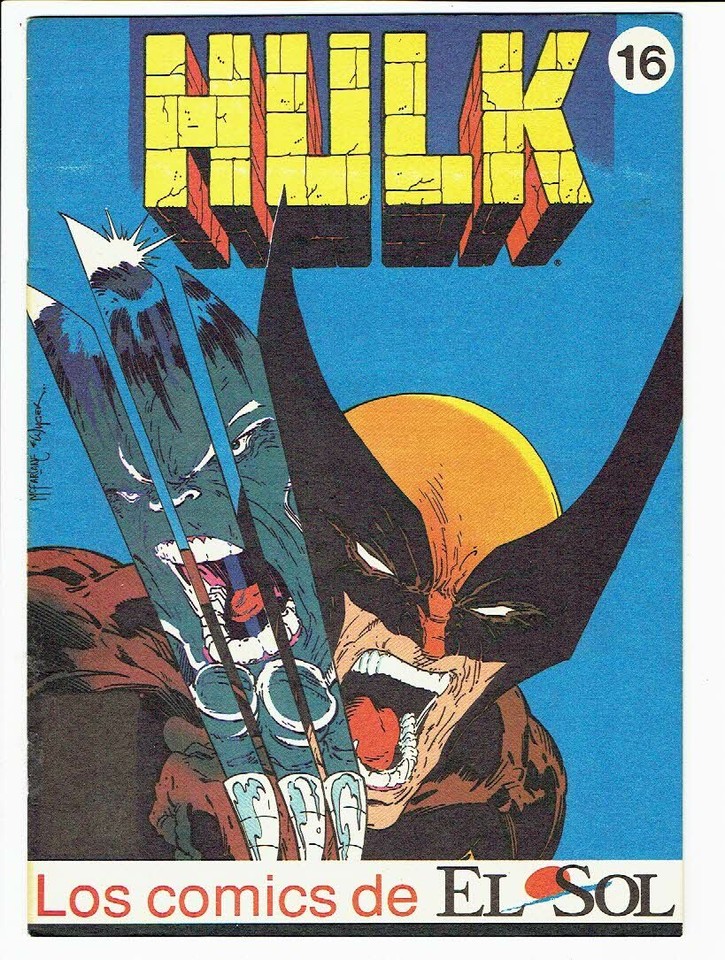 SPANISH INCREDIBLE HULK 340 BY TODD McFARLANE 3 COMIC SET+ SPAWN HOMAGE ...