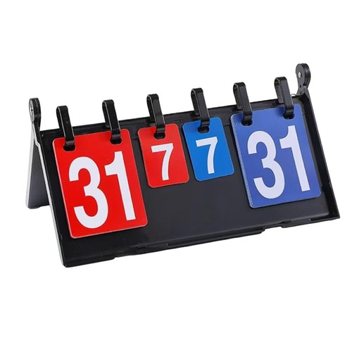 Sports Scoreboard Manual Score Flip Cards for Indoor Volleyball ...