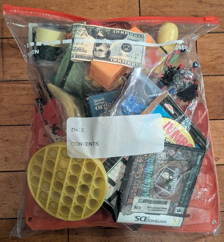 3lb “Mystery” Bag Of Random Toys & Games Nintendo Action Figures ...